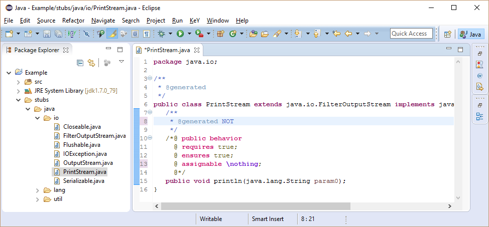 KeY Eclipse Extensions – The KeY Project