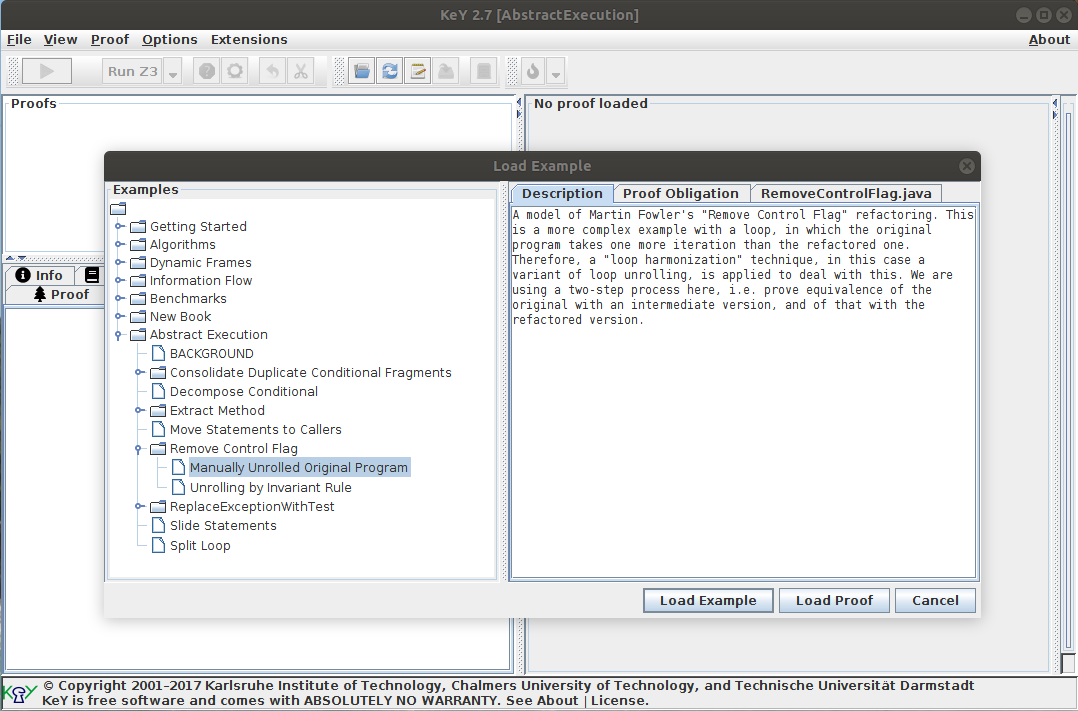 Abstract Execution – The KeY Project